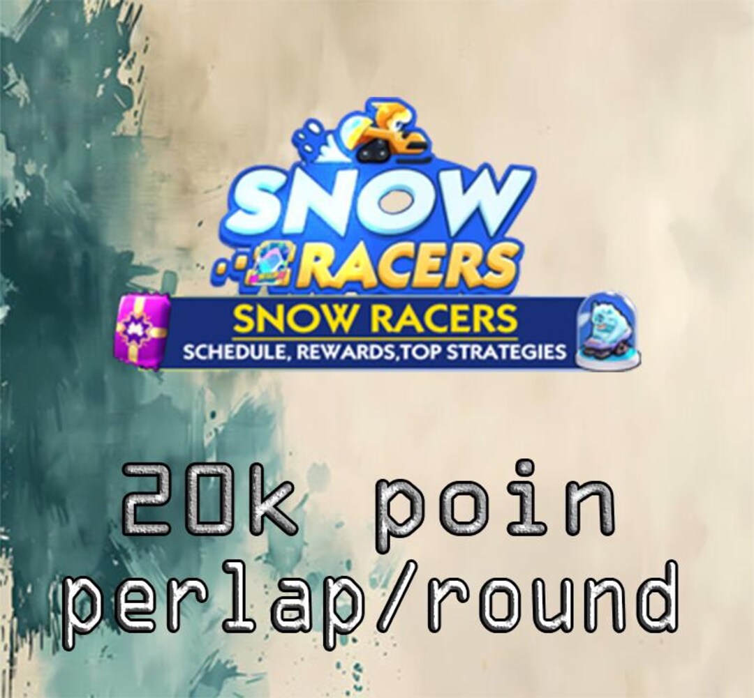 Monopoly_go SNOW RACERS Tycoon Racers Event Jan 9, 2025 20k/round ...