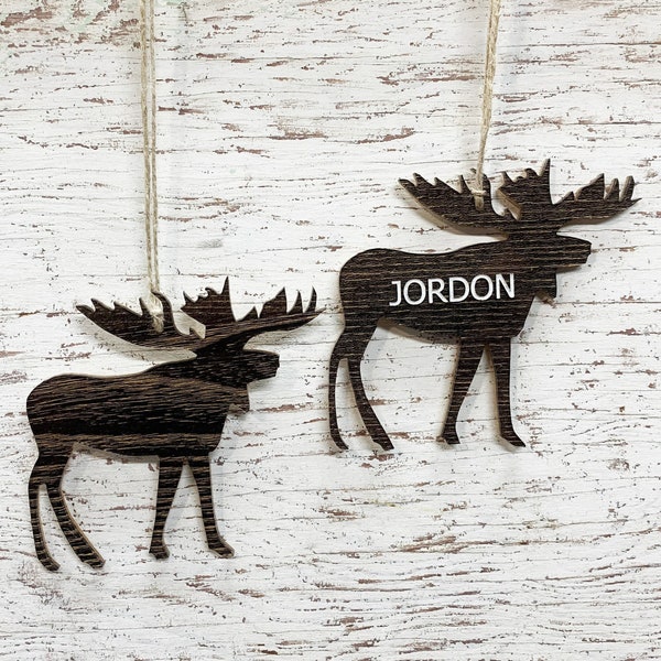 Wooden Moose - Etsy