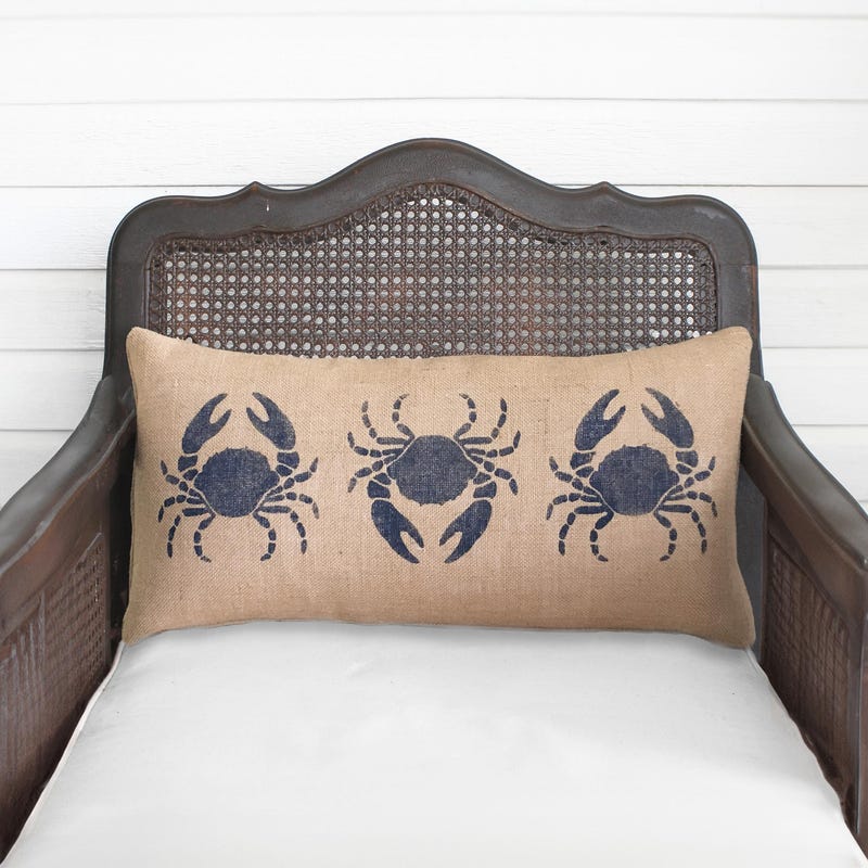 Crab Pillow - Etsy
