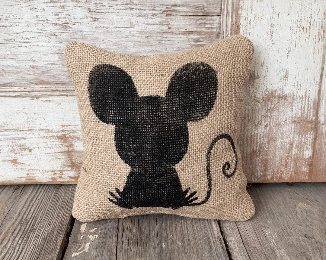 The Door Mouse - Burlap Doorstop - Cute Mouse Door Stop - Mouse Door ...