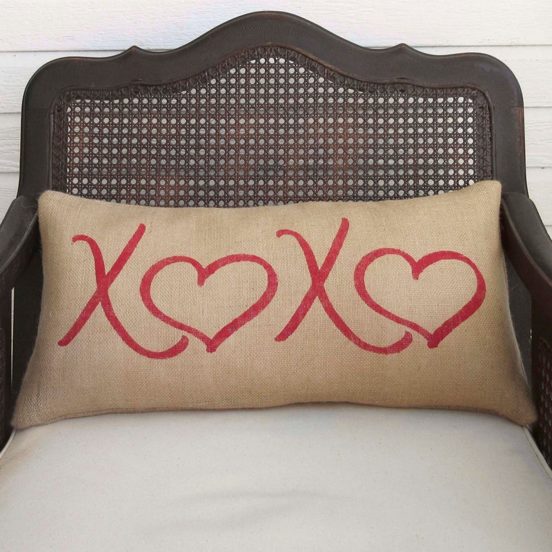 Valentines Pillow Etsy