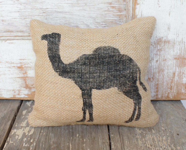 Camel Burlap Feed Sack Doorstop Camel Door Stop Camel - Etsy