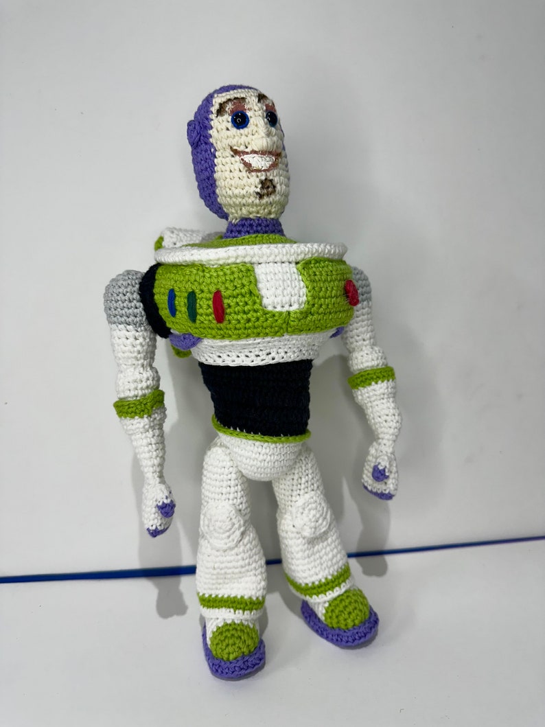 Buzz Lightyear From Toy Story in Handmade Crochet Amigurumi - Etsy