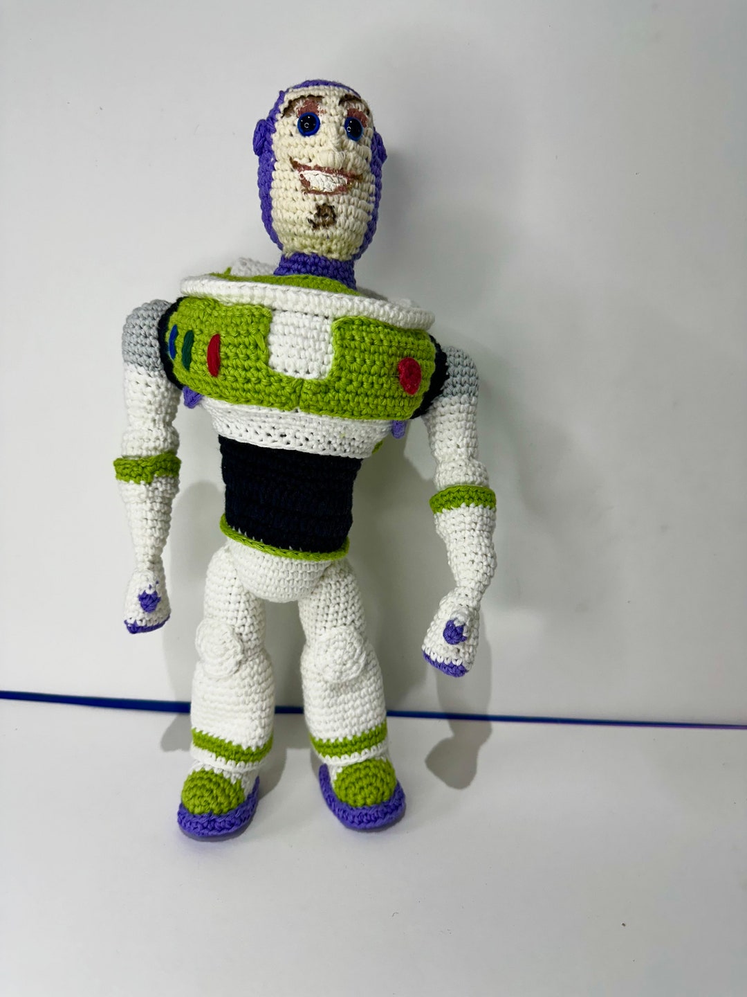 Buzz Lightyear From Toy Story in Handmade Crochet Amigurumi - Etsy