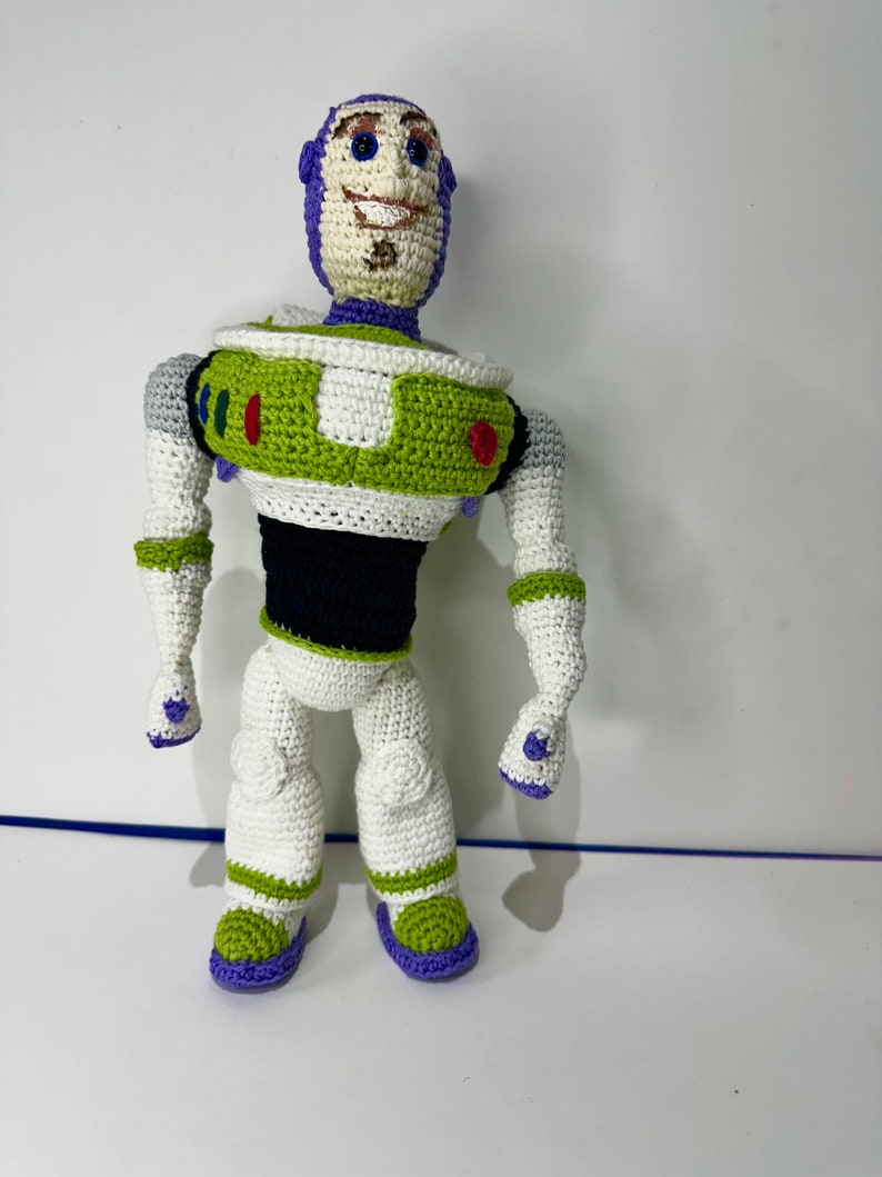 Buzz Lightyear From Toy Story in Handmade Crochet Amigurumi - Etsy