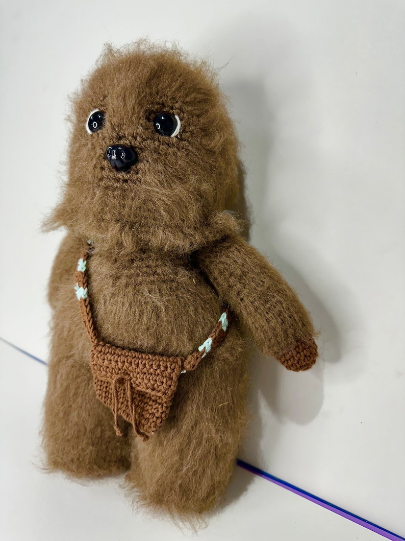 Handmade Felted Crochet Amigurumi Chewbacca - Etsy