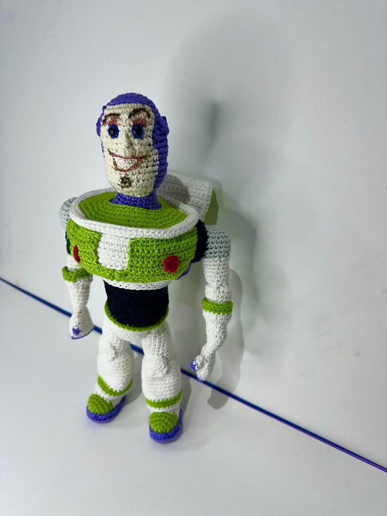 Buzz Lightyear From Toy Story in Handmade Crochet Amigurumi - Etsy