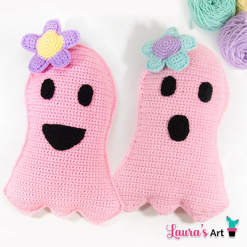 Ghost Crochet Pillow - PDF Pattern - Etsy