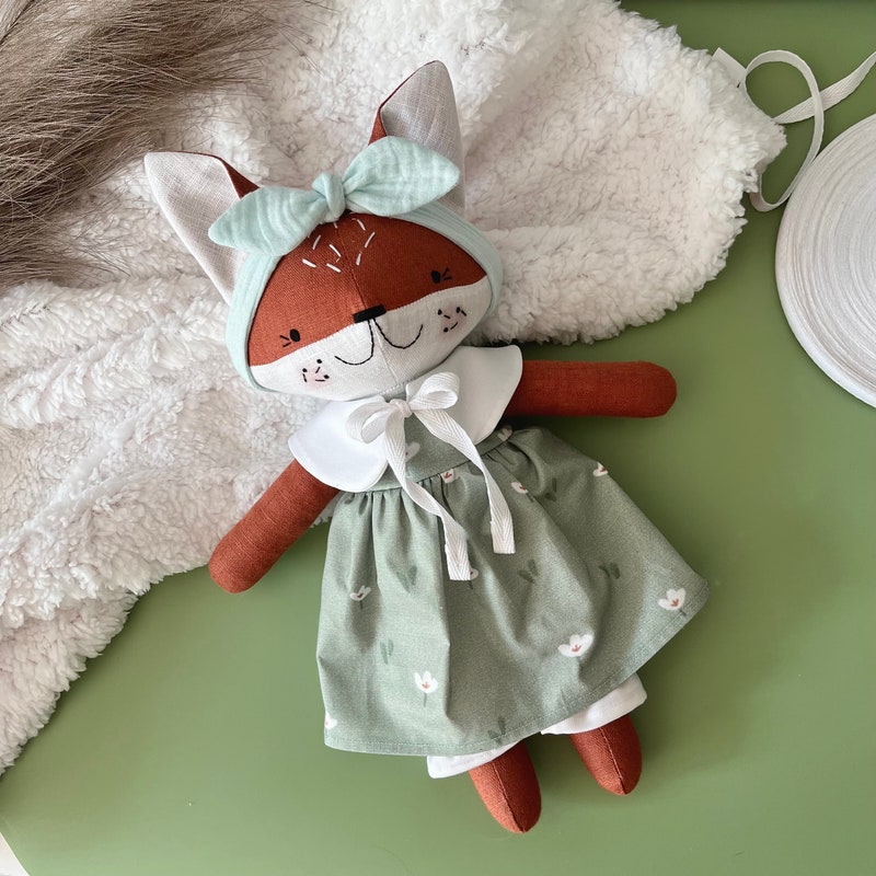 Stuffed Rag Doll - Etsy