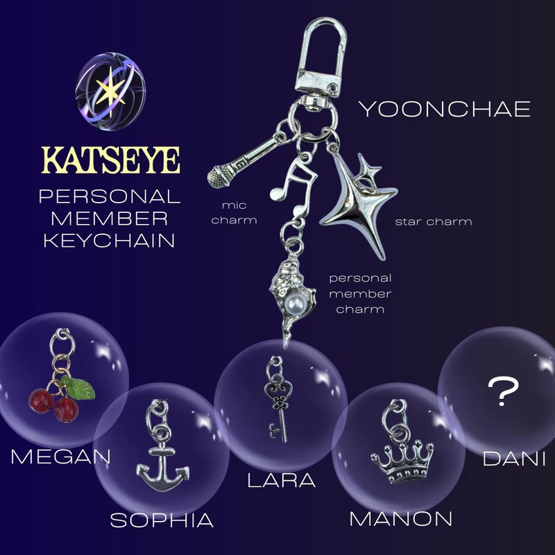 Katseye Charms - Etsy