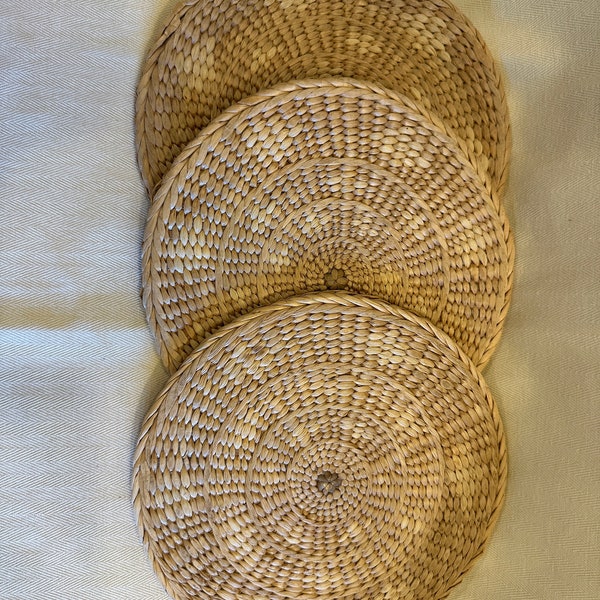 Straw Trivets - Etsy