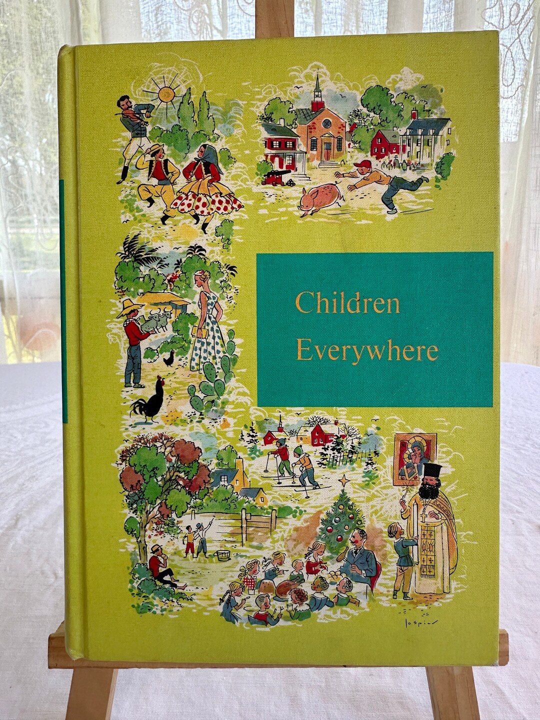 1958 children Everywhere Collection of Childrens Stories Hardcover Book ...