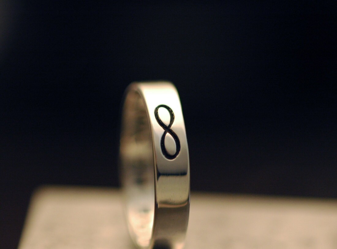 Infinity Ring Handmade in Sterling Silver Made Upon Order - Etsy
