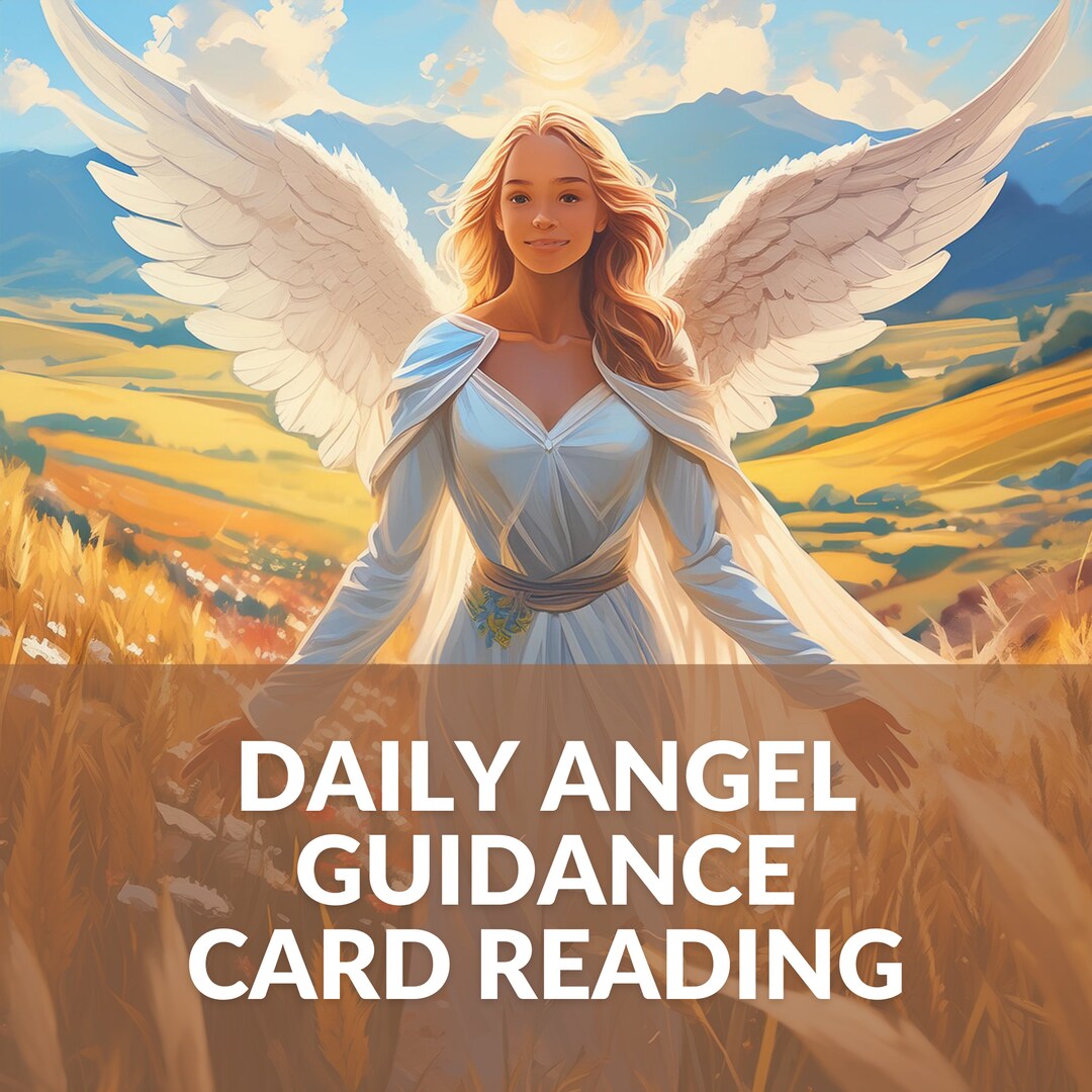 Daily Angel Guidance Reading | One Card Intuitive Tarot - Etsy