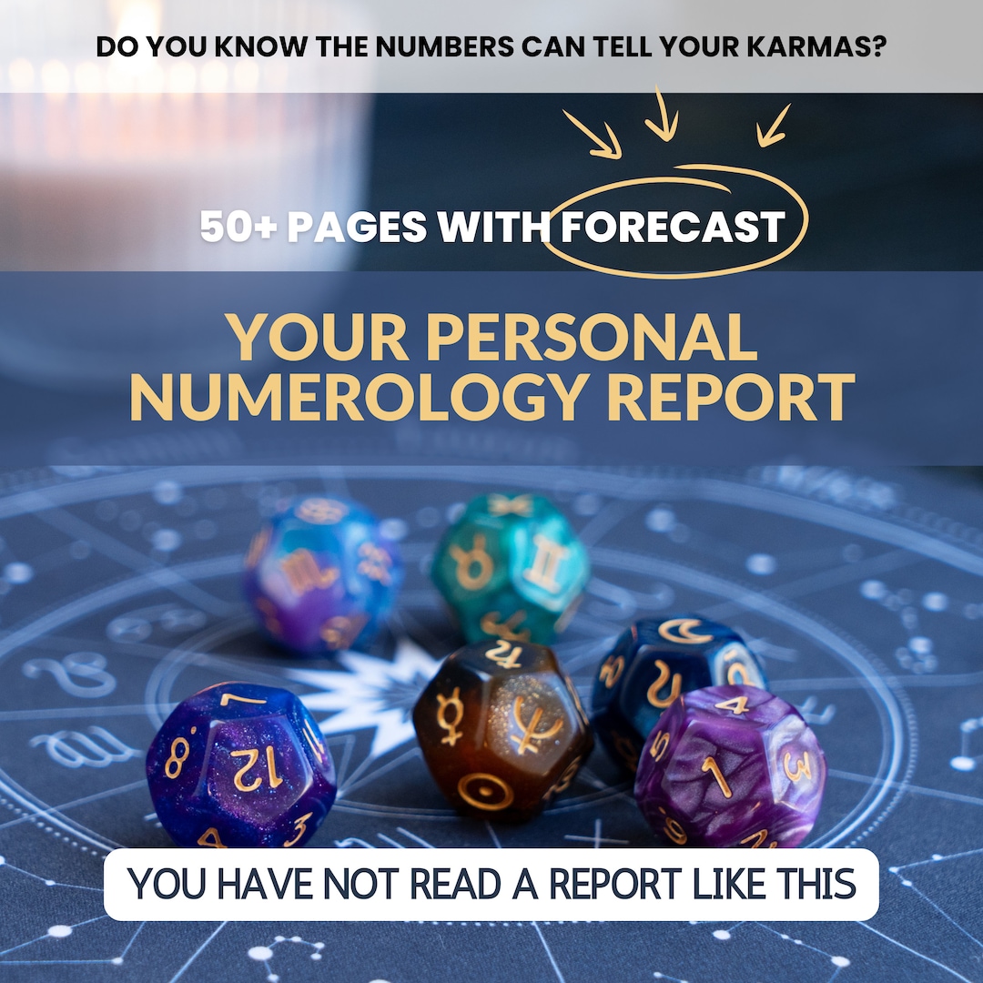 2025 Full Numerology Report / Best In-depth Numerology Report / Birth ...