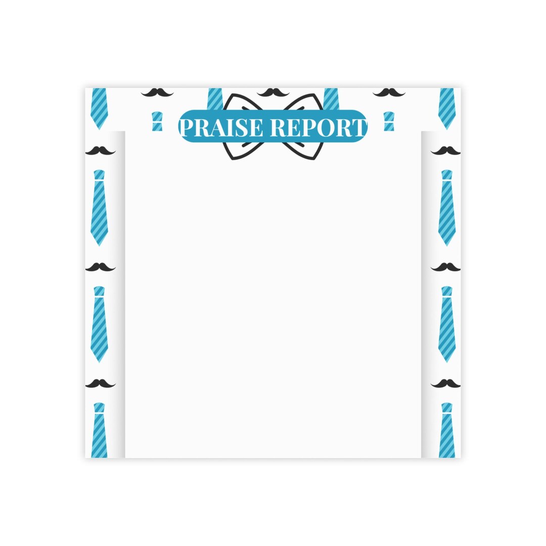 Praise Report Post-it Notes for Men, Answered Prayer Tracker, Christian ...