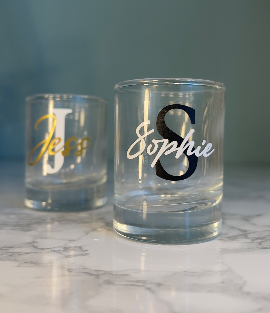 Personalised Vinyl Stickers Shot Glasses Notebook Wedding Favours - Etsy