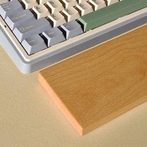 Ergonomic Hardwood Wrist Rest | Handcrafted for Comfort and Style ...
