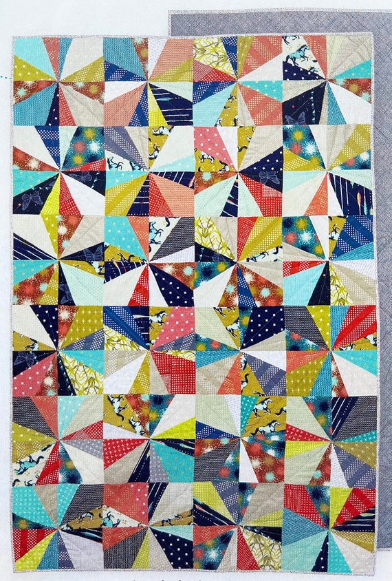 The Fireworks Quilt PDF Pattern | Etsy