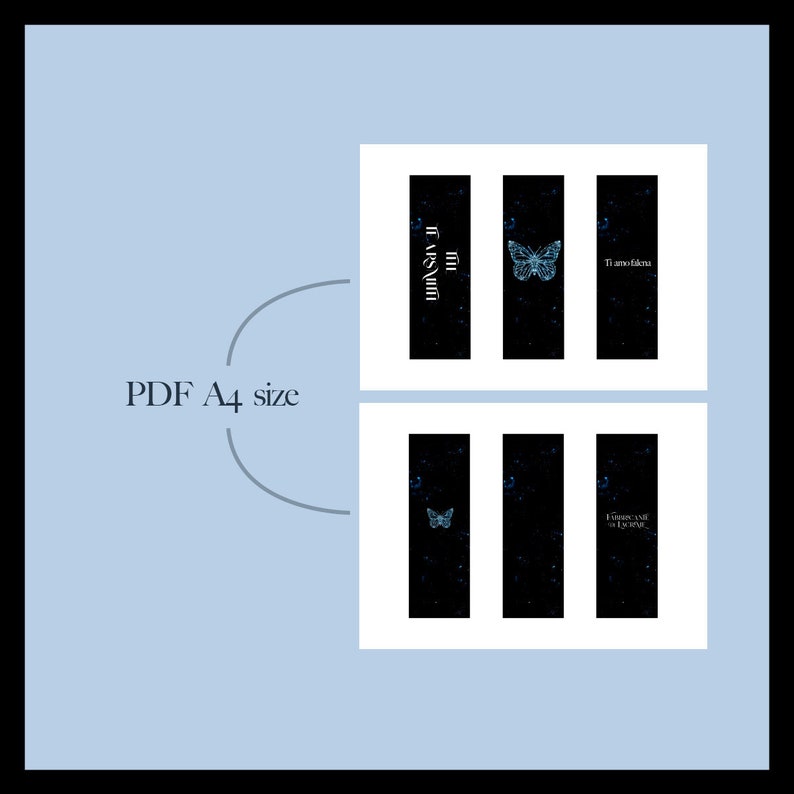 The Tearsmith Bookmark Printable Digital Tear Maker, Printable Bookmark ...