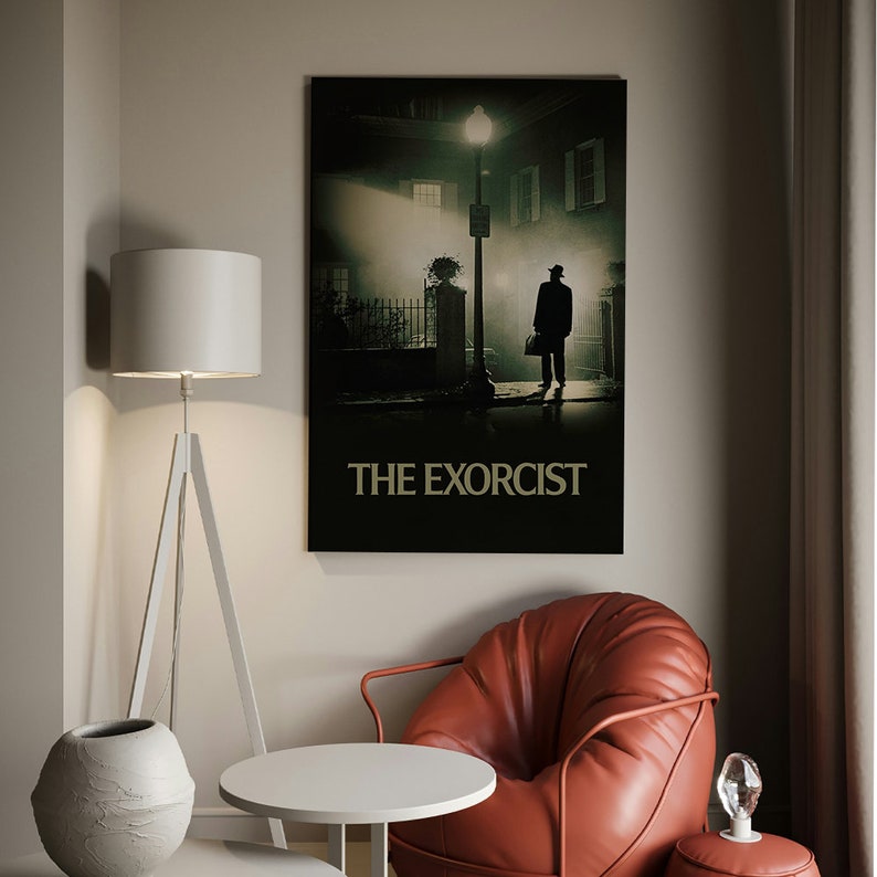 The Exorcist Movie Poster, Wall Decor, High Quality Canvas, Poster for ...