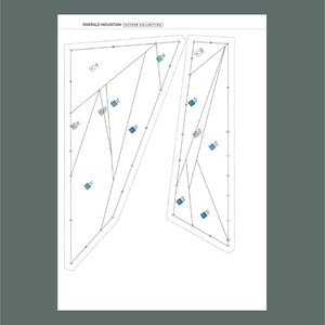 Mountain Quilt Pattern, Beginner Quilt Pattern, Paper Piecing Quilt ...