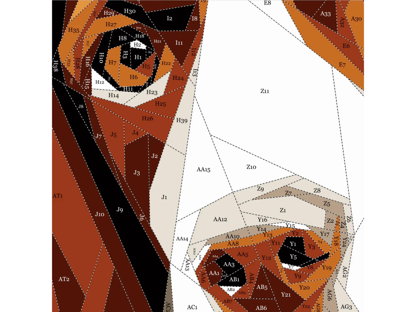 Brittany Spaniel Quilt, Dog Paper Piecing Pattern (PDF Download) - Etsy