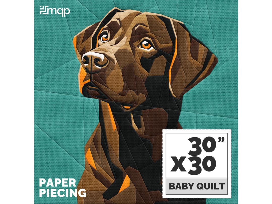 Brown Labrador Quilt Pattern, Animal Quilt Patterns, Room Decor ...
