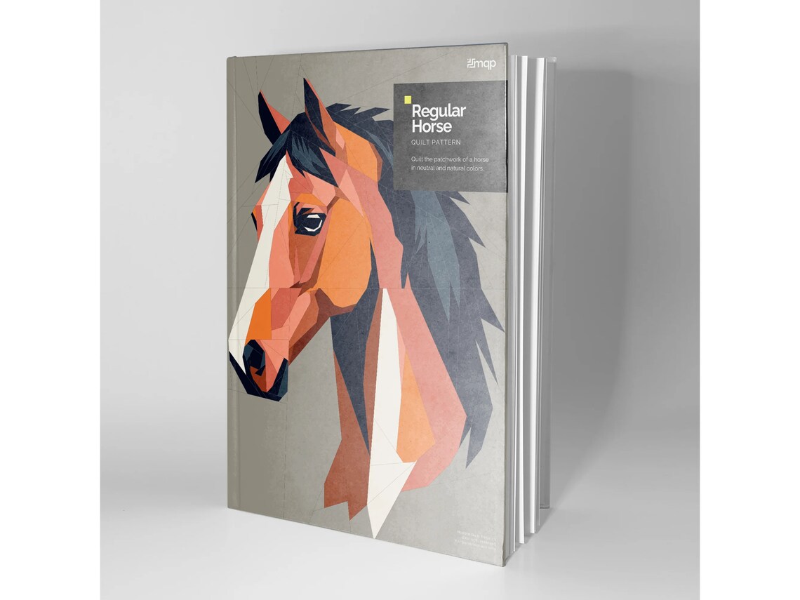 Horse Paper Pieced Pattern, Horse Quilt Pattern for Beginners | Room ...