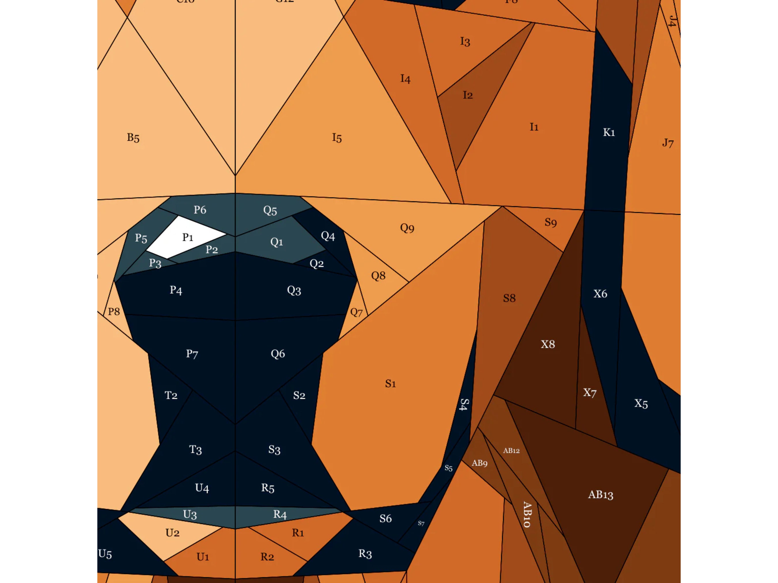 Golden Retriever Quilt Pattern, FPP Dog Portrait (PDF Download) - Etsy