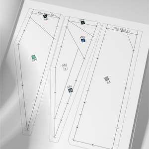 Emerald Mountain Quilt Pattern – FPP, Modern Wall Quilt (PDF Download ...