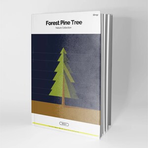 Forest Pine Tree Quilt Pattern, Paper Piecing (15 X 15 Inch) (instant ...