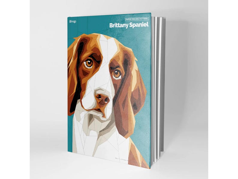 Brittany Spaniel Quilt, Dog Paper Piecing Pattern (PDF Download) - Etsy