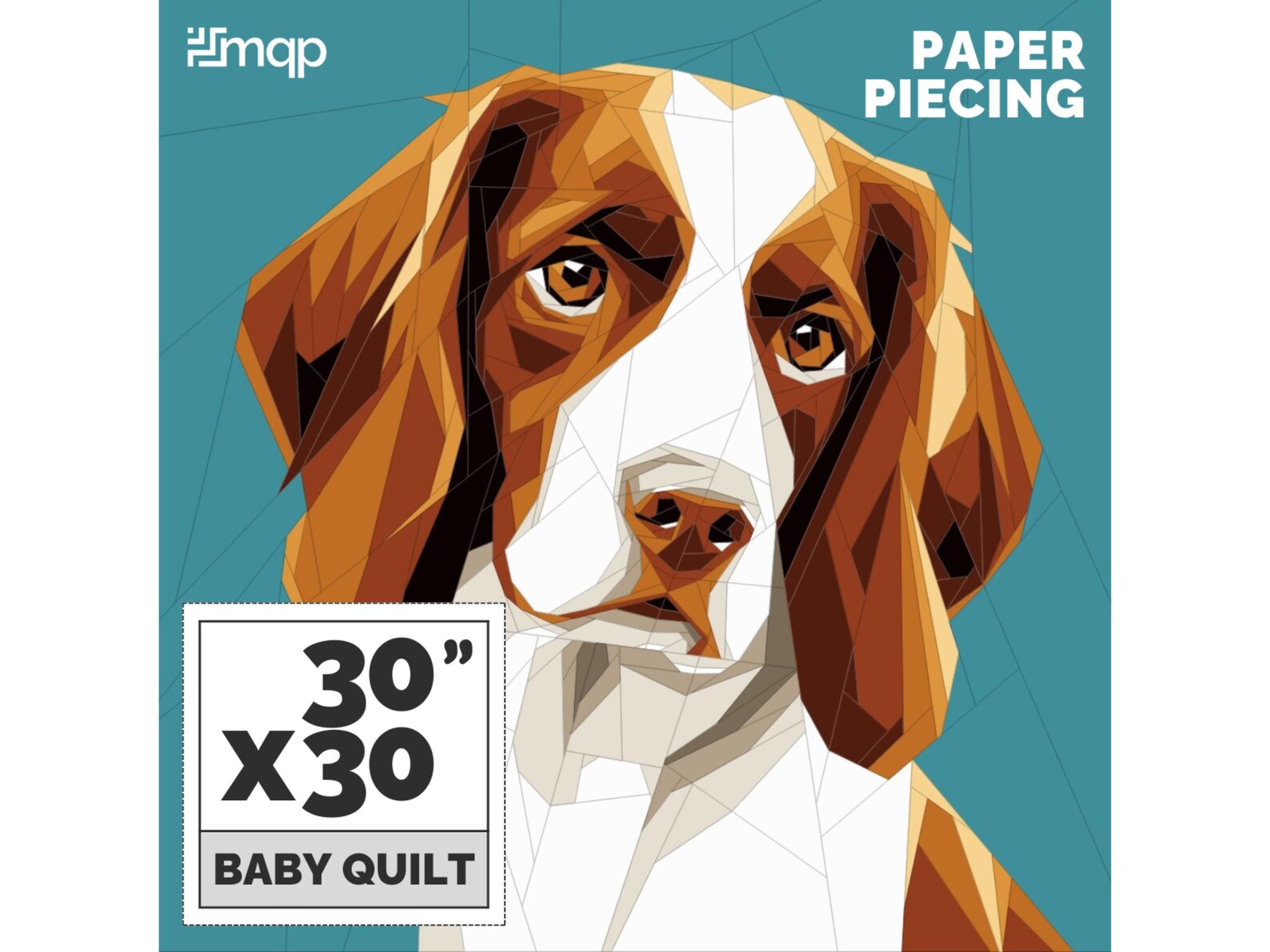 Brittany Spaniel Quilt, Dog Paper Piecing Pattern (PDF Download) - Etsy