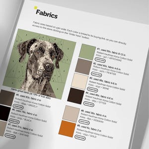 Merle Great Dane Dog Quilt Pattern, Paper Piecing Quilt Patterns ...