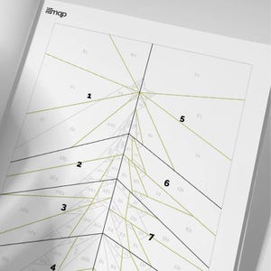 Xmas Tree Quilt Pattern, Paper Piecing Quilt Patterns, Christmas Paper ...