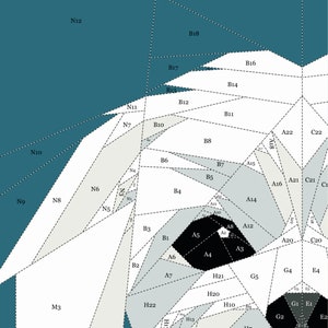 Maltese Dog Quilt Pattern, Foundation Paper Piecing Patterns, Beginner ...