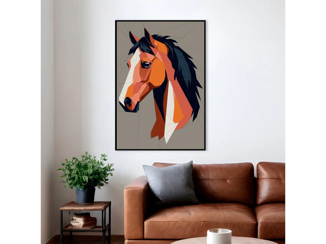 Horse Paper Pieced Pattern, Horse Quilt Pattern for Beginners | Room ...