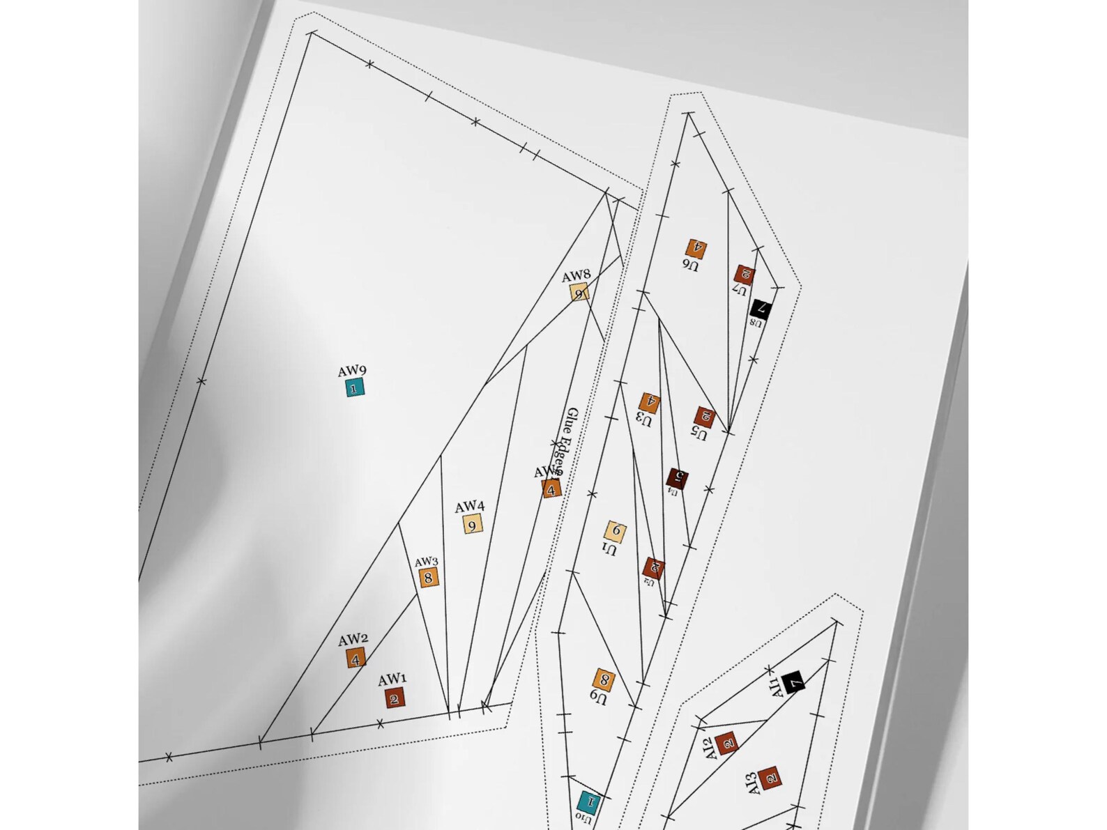 Brittany Spaniel Quilt, Dog Paper Piecing Pattern (PDF Download) - Etsy