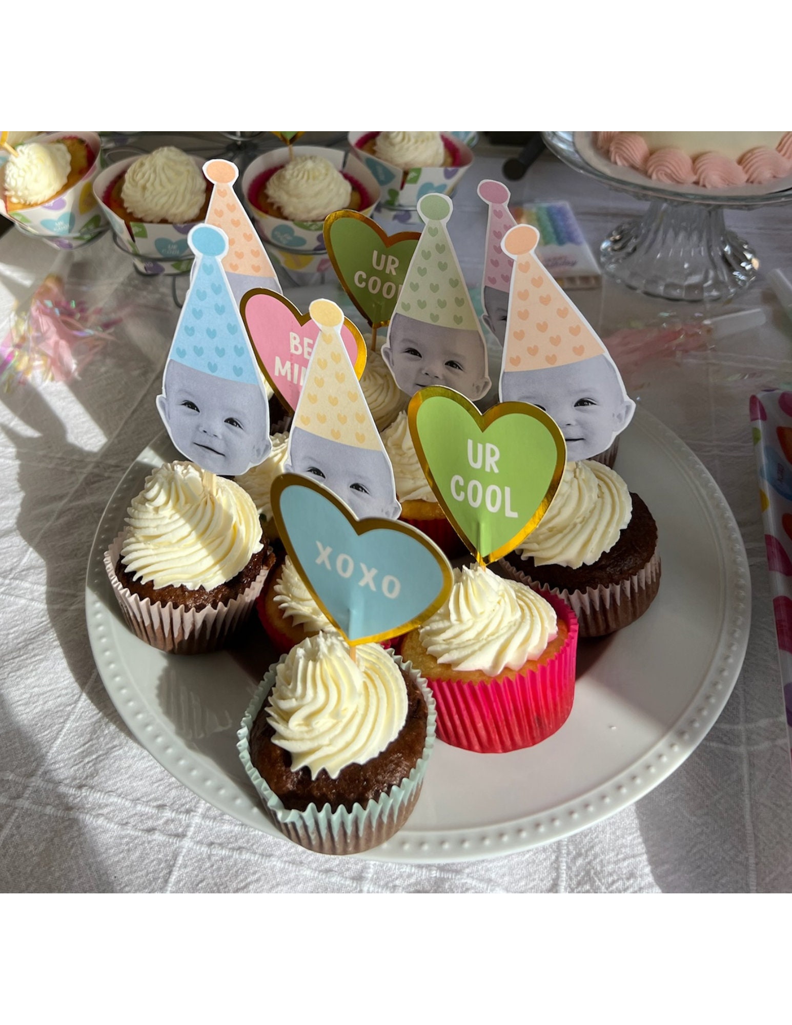 Handmade Birthday Party Hat Topper - Custom Cake Decoration - Etsy