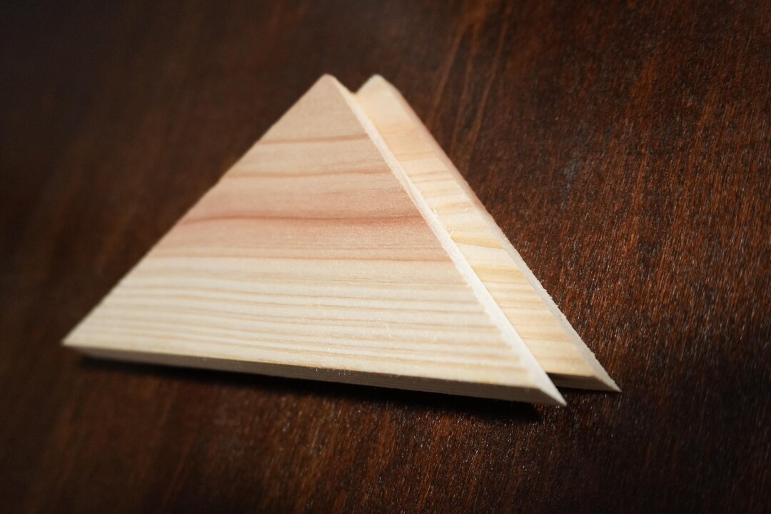 Smooth Small Triangle Shaped Crafting Block 2pc - Etsy