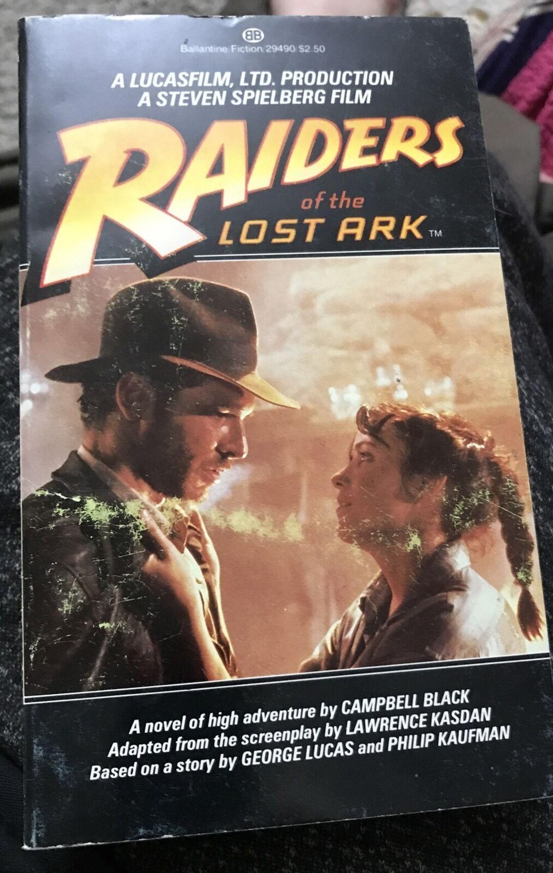 Raiders of the Lost Ark 1981 by Campbell Black Ballantine Books First ...