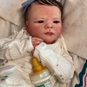 Silicone Baby Ruby: Custom Solid Platinum Silicone, Full Limbs, Open ...