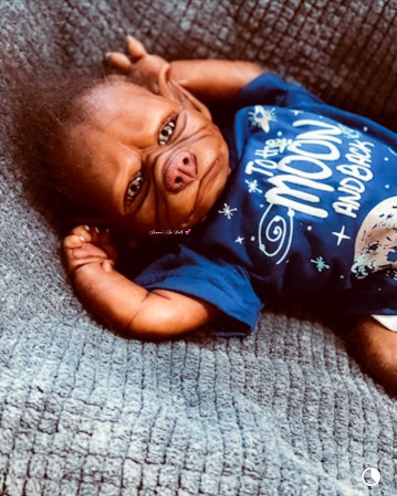 Custom Reborn Baby Werepup With Pacifier & Fangs - Etsy UK