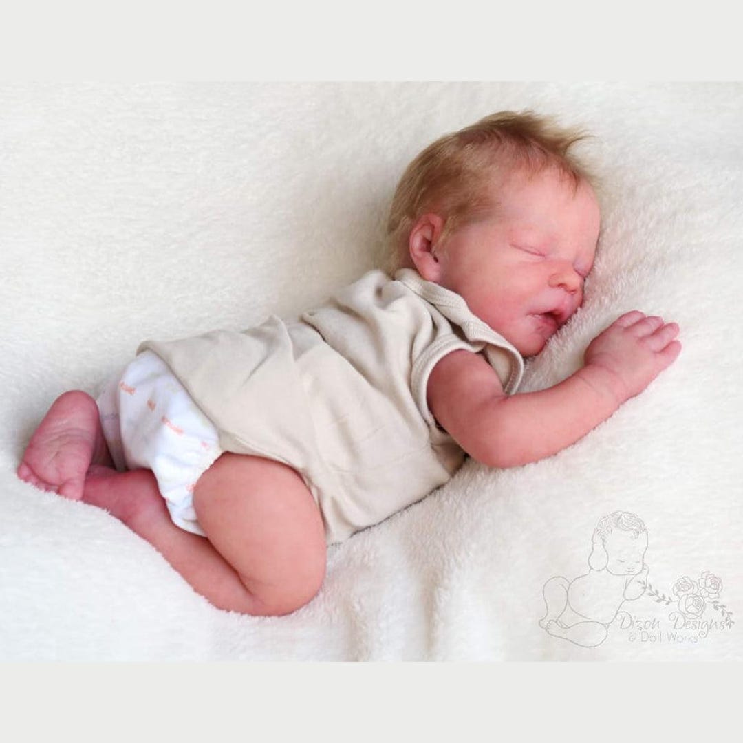 Silicone Baby Darren: Custom Solid Platinum Silicone, Full Limbs, Open ...