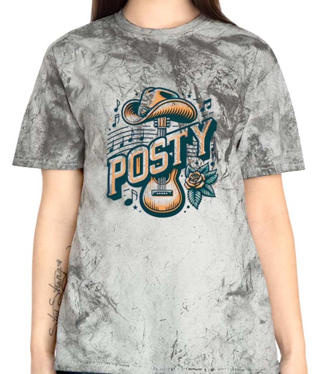 Posty T-shirt Inspired by Country Music T-shirt, Post Malone Music Tee ...