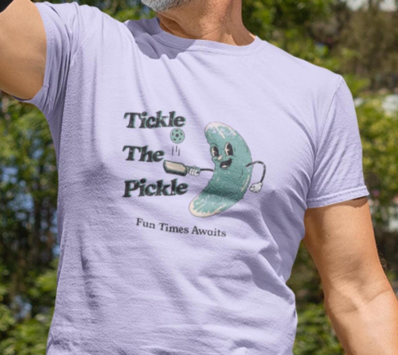 Funny Pickleball Shirt "tickle the Pickle", Sports Tee, Pickleball ...