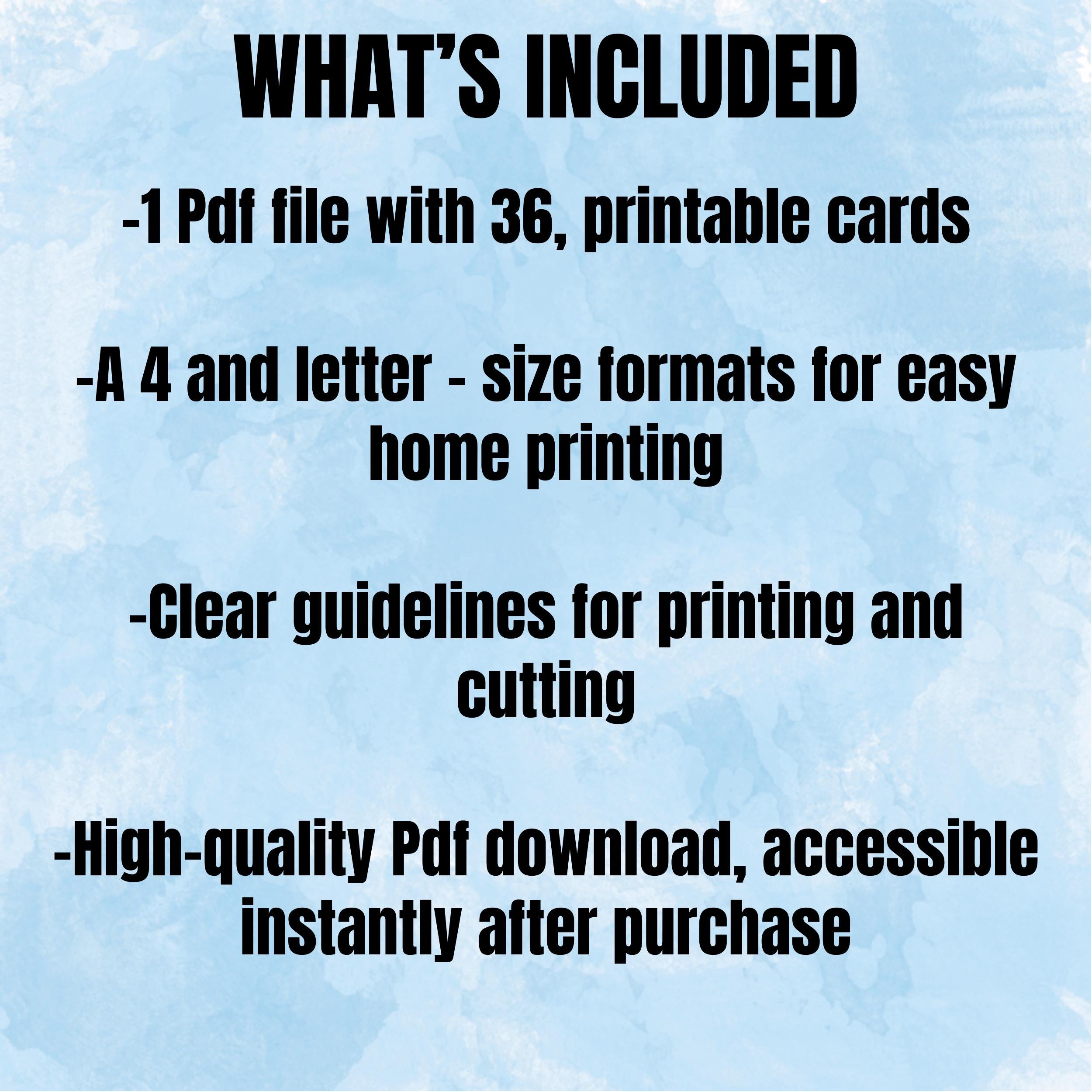 ADHD Action Plan Cards for Success, Achieving Goals Deck, Minimal ...