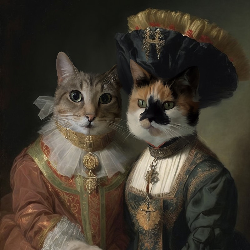 Custom Pet Portrait - Etsy