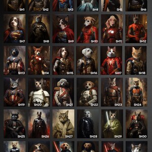 Regal Cat Art Print Custom Royal Pet Portrait Personalized Dog ...